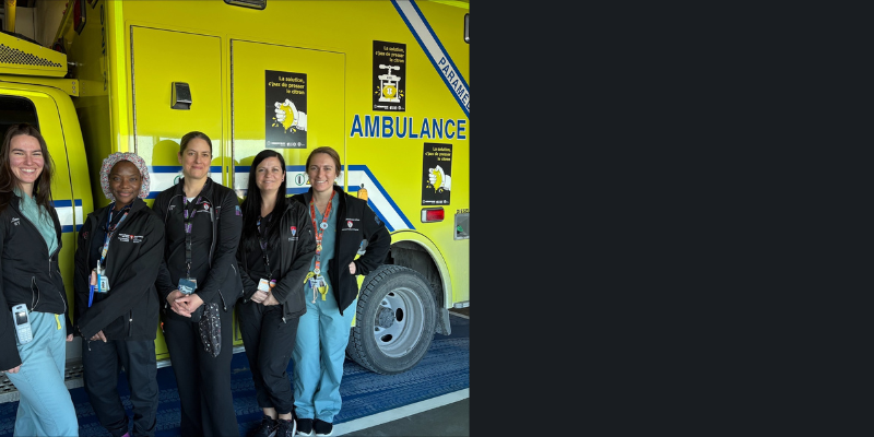 Celebrating Critical Care Transport Nurses Day - February 18 | McGill University Health Centre